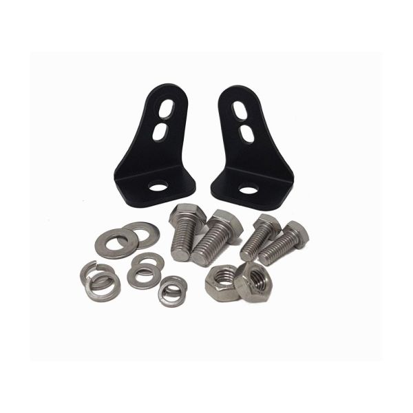 Kit fixation laterale courte Lazer LINEAR (la paire, visserie incluse)