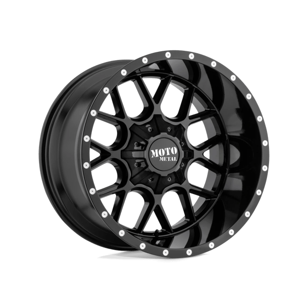 Jante Aluminium Moto Metal MO986 SIEGE Noir 9x20 (6x139.7 ET:0)